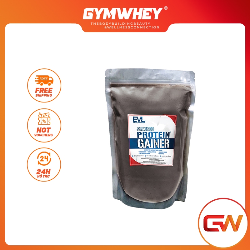 GW SAMPLE | Túi Chiết Evl Stack Protein Gainer Sữa Tăng Cân Nhanh Cho ...