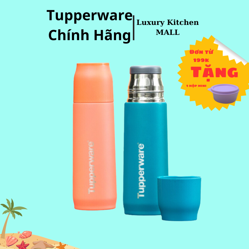 Bình giữ nhiệt Tupp Buddy 520ml Tupperware Chính hãng tiện lợi Luxurykitchen | Shopee Việt Nam