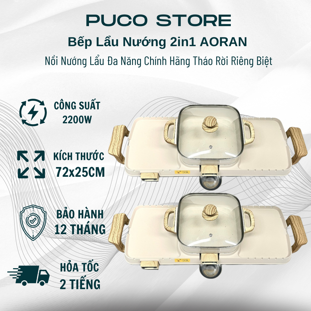 Bếp Lẩu Nướng 2in1 AORAN, Nồi Nướng Lẩu Đa Năng Chính Hãng Tháo Rời Riêng Biệt - Shop Sỉ Quạt ...