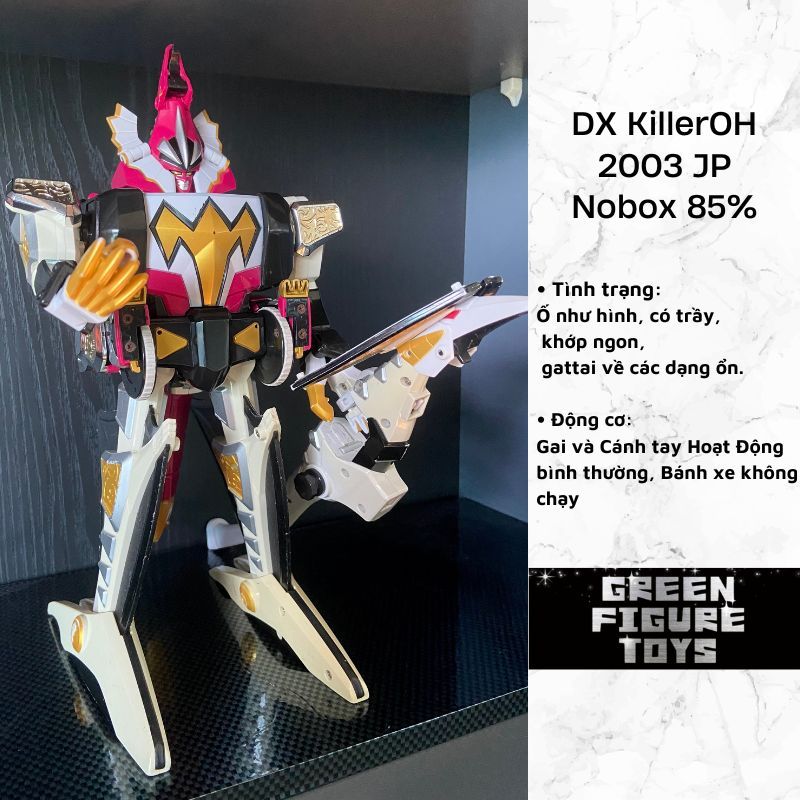 DX Abaranger 2003, Mô Hình Siêu Nhân Khủng Long Sấm Sét Chính Hãng Bandai Super Sentai, Power ...