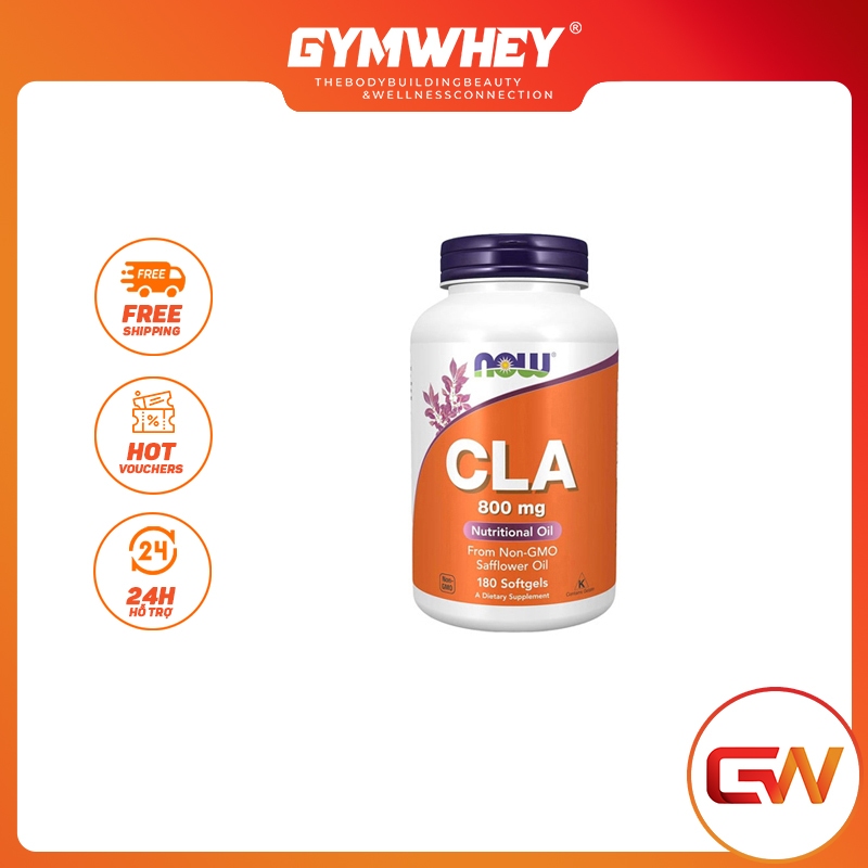 NOW CLA 800MG 180 VIÊN Hỗ Trợ Giảm Cân Và Duy trì cân Nặng | Shopee ...