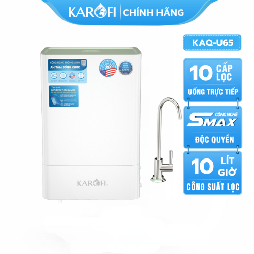 Máy Lọc Nước RO Karofi KAQ-U65: Hiệu Suất Lọc Vượt Trội, Thiết Kế Gọn ...