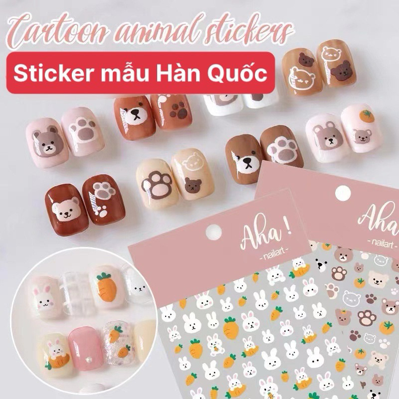 Sticker aha, sticker phong cách hàn Quốc | Shopee Việt Nam
