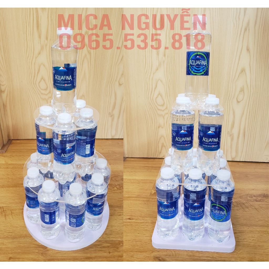 Kệ, đế mica bày tháp nước 3 tầng, 5 tầng đền, điện, chùa mica loại 1 ...