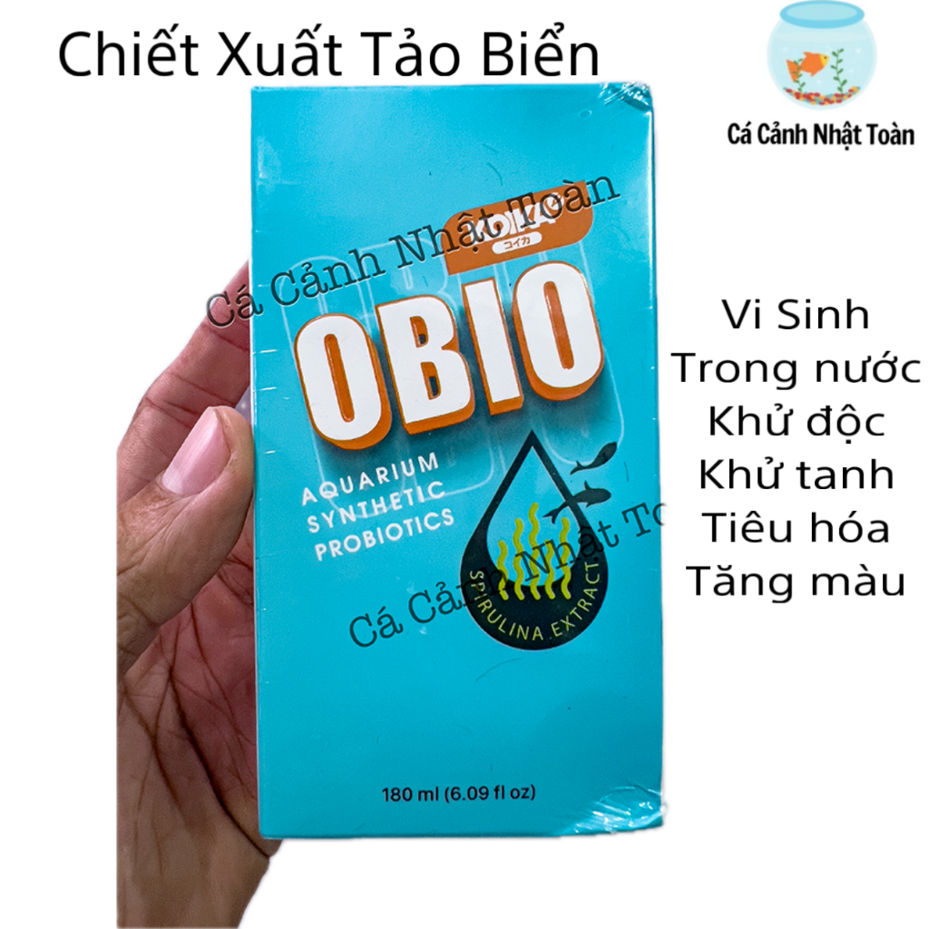MEN VI SINH OBIO KOIKA KẾT HỢP TẢO BIỂN LÀM TRONG NƯỚC, KHỬ MÙI TANH BỂ ...