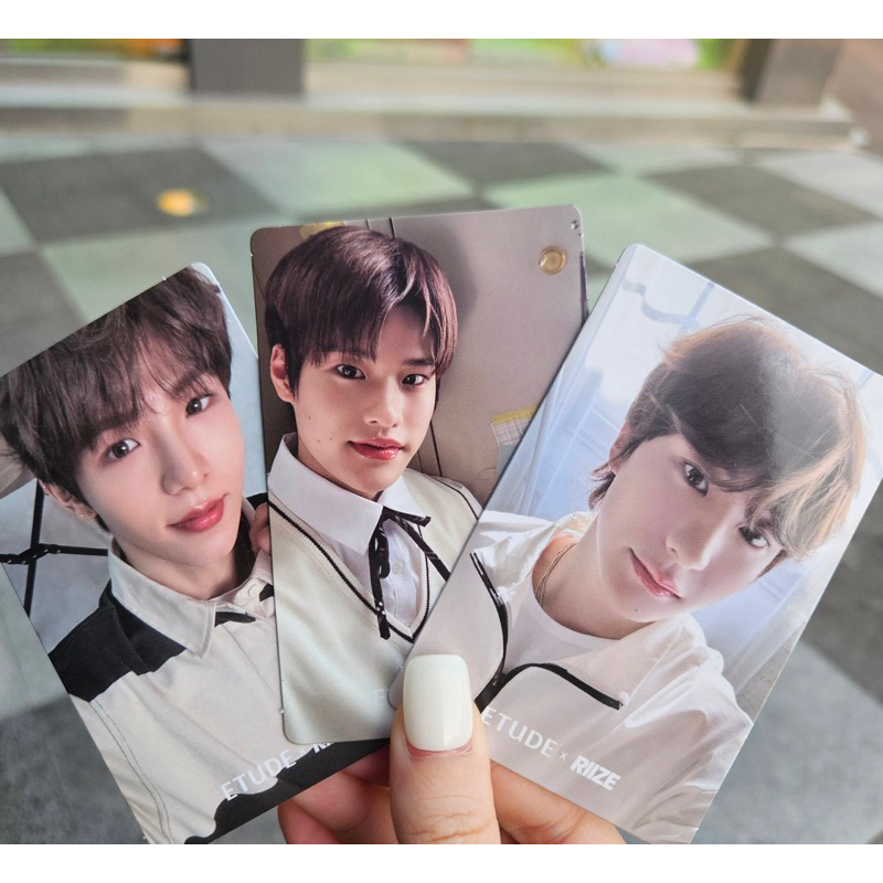 RIIZE - Card thẻ bo góc [ĐỌC KỸ MÔ TẢ] chính hãng photocard Etude ...