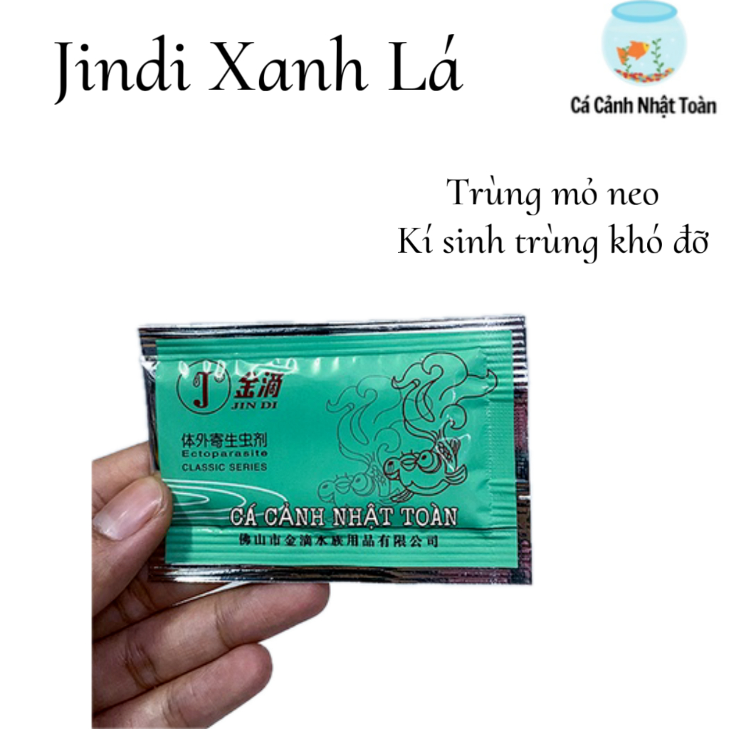 JINDI GÓI XANH LÁ a RẬN TRÙNG MỎ NEO CHO CÁ | Shopee Việt Nam