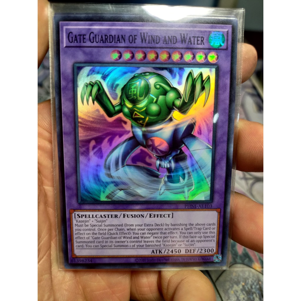 [KW2 Yugioh] [EN-AE] Thẻ bài PHNI-AE103 Gate Guardian of Wind and Water (SR) | Shopee Việt Nam