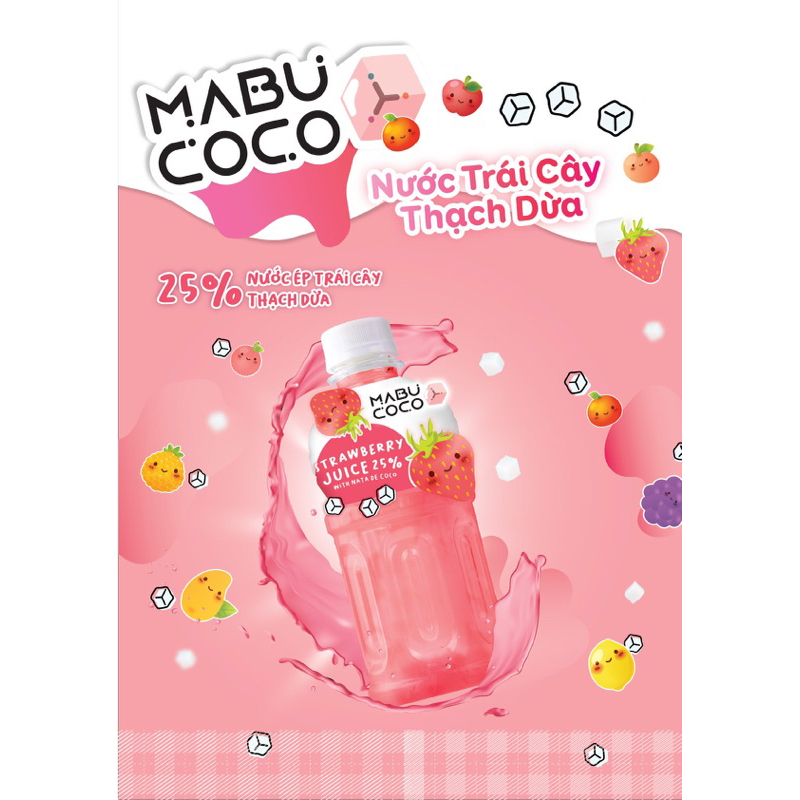 Nước ép trái cây thạch dừa Mabu Coco 320ml | Shopee Việt Nam