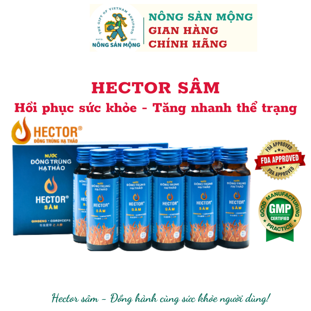 Hector Sâm - Hồi Phục Sức Khỏe Nhanh, Hỗ Trợ Trong Điều Trị Bệnh, Tăng ...