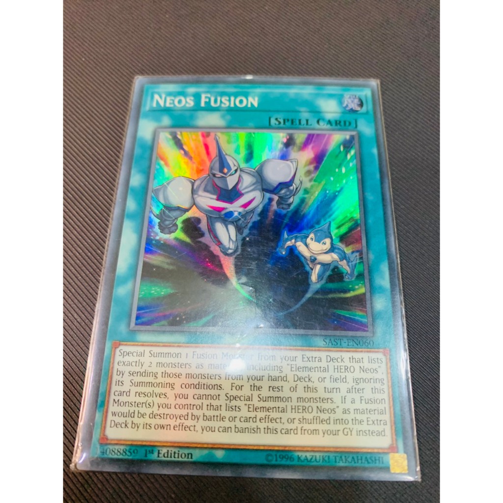 Thẻ bài Yugioh: Neos Fusion - SAST-EN060 - Super Rare | Shopee Việt Nam