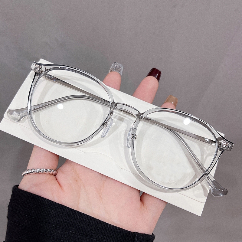 Gọng kính cận nữ siêu nhẹ chất liệu nhựa khung kim loại kiểu dáng thời trang MS14 | Shopee Việt Nam