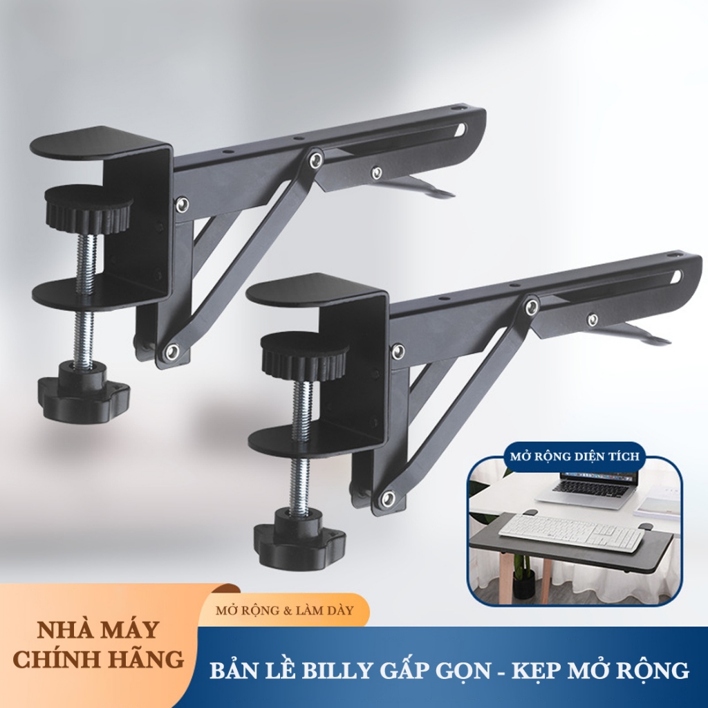 Chính hãng Bản Lề - KẸP MỞ RỘNG gấp gọn, mở rộng bàn làm việc, bàn phím ...