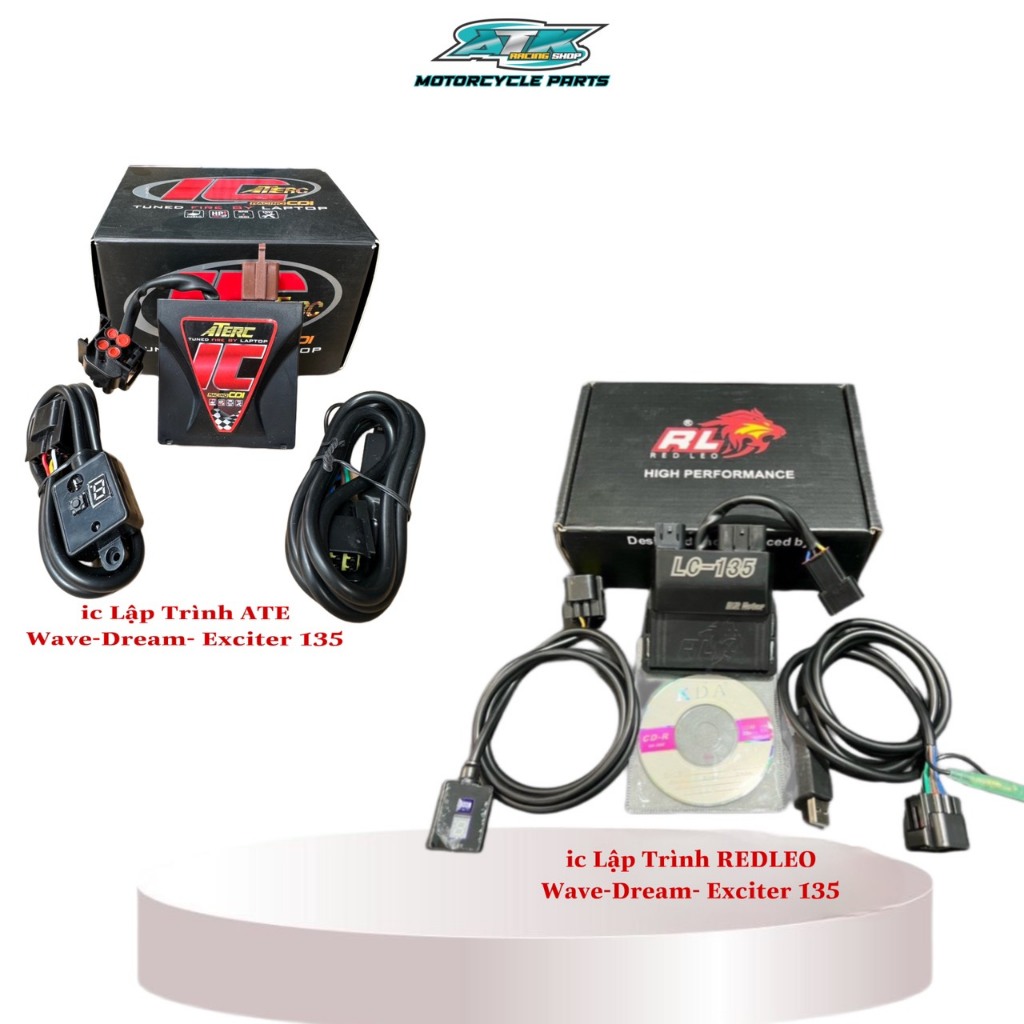 IC (CDI) REDLEO và ATE có lập trình xe EXCITER 135 WAVE-DREAM 100 chính ...