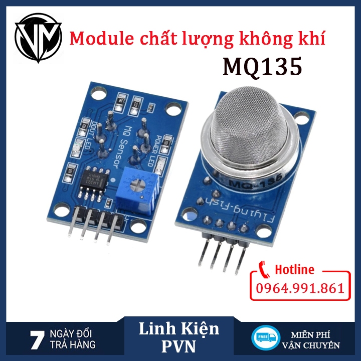 Cảm Biến Chất Lượng Không Khí MQ-135 | Shopee Việt Nam