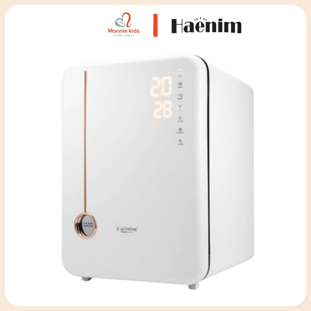 Máy tiệt trùng UVC LED Haenim Premium 4G, máy tiệt trùng sấy khô bình ...