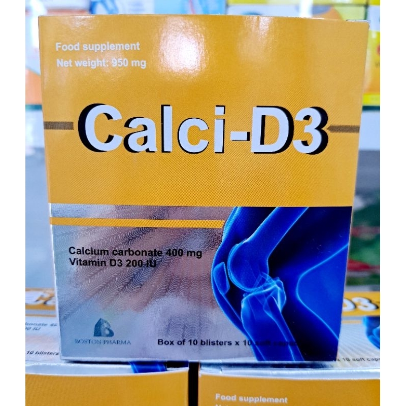 CALCI - D3 BOSTON PHARMA hộp 100 viên | Shopee Việt Nam