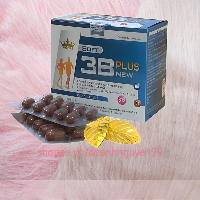 VITAMIN 3B plus new Kingphar (Hộp 100 viên ) | Shopee Việt Nam