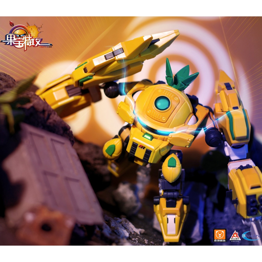 [Hộp Xấu] Mô Hình Lắp Ráp Thơm giác đấu Robot trái cây Yi li chuang wan ...