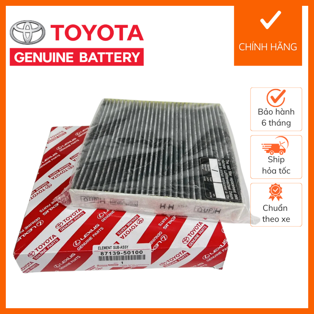 [Chính Hãng] Lọc gió điều hoà ô tô Toyota Camry, Altis,innova, RAV4 ...