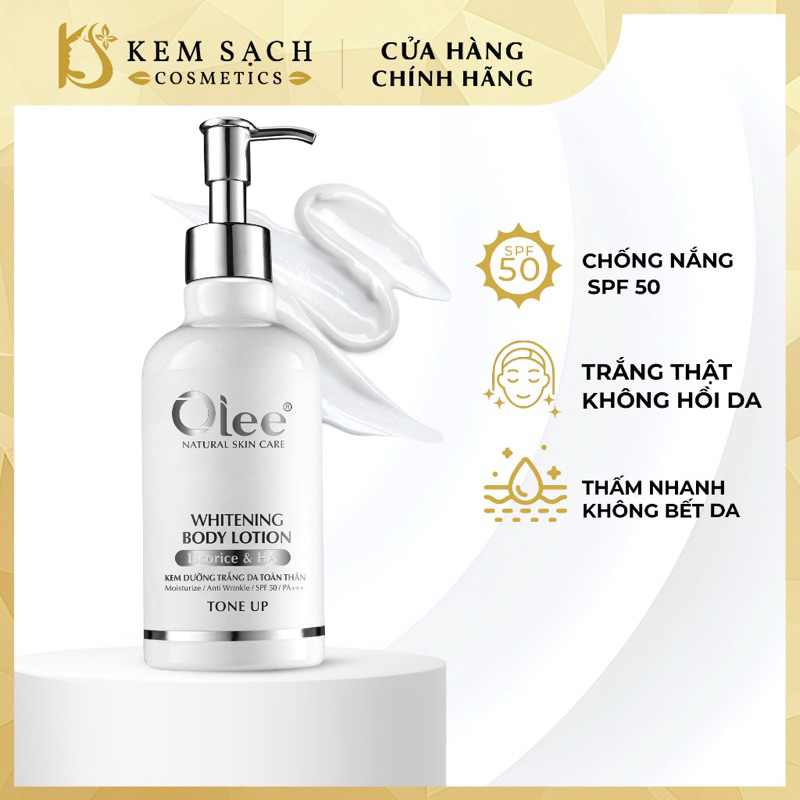 kem body Olee dưỡng trắng da toàn thân cao cấp | Shopee Việt Nam