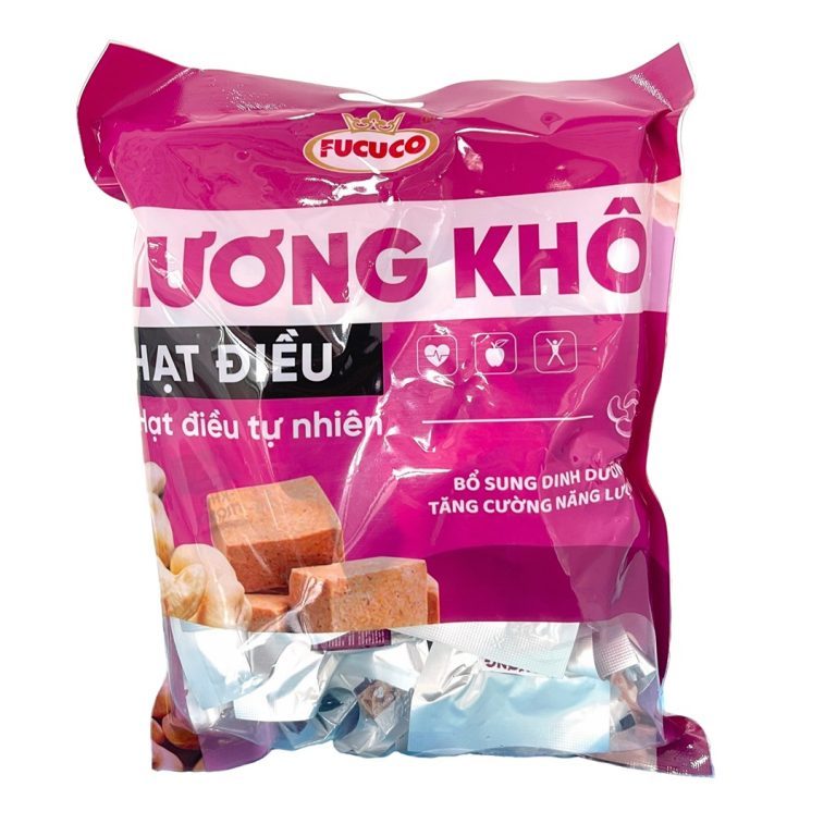 Lương Khô Phú Cường FUCUCO - Hạt Óc Chó, Socola, Hạt Điều - túi 400g ...