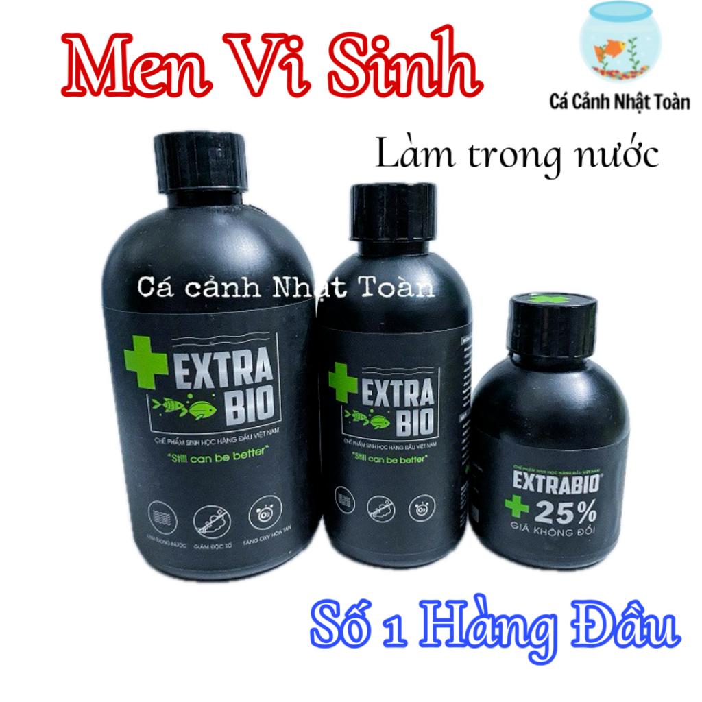 MEN VI SINH EXTRA BIO 500ML CAO CẤP CHO CÁC LOẠI CÁ CẢNH | Shopee Việt Nam