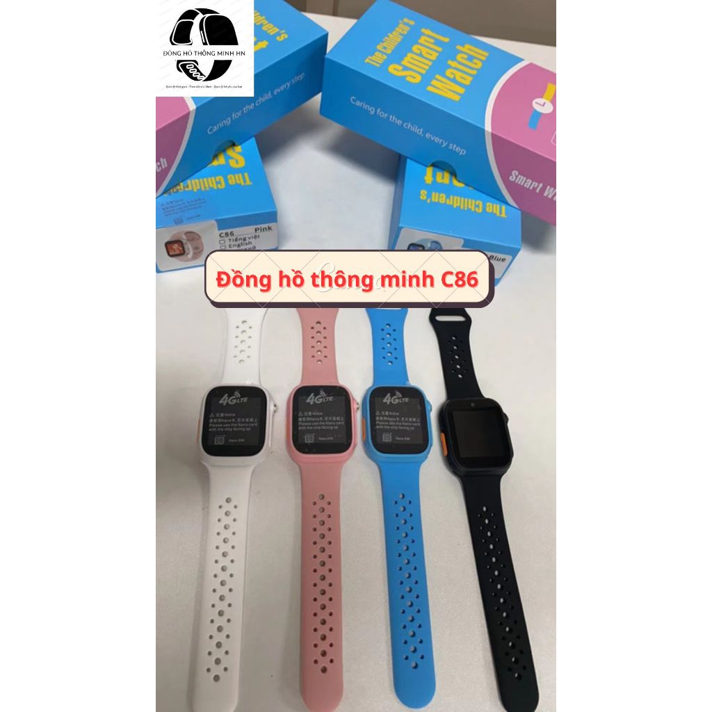 [Gọi video] Đồng hồ thông minh C86 phiên bản lắp sim nghe gọi,đồng hồ thông mình cho trẻ em ...