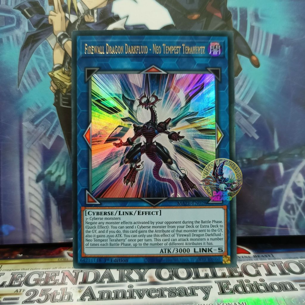 Firewall Dragon Darkfluid - Neo Tempest Terahertz – MAZE-EN028 – Ultra Rare [Thẻ bài Yugioh ...
