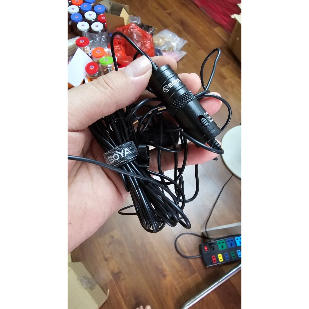 Mic Boya dây dài cho phòng quay đã sử dụng | Shopee Việt Nam