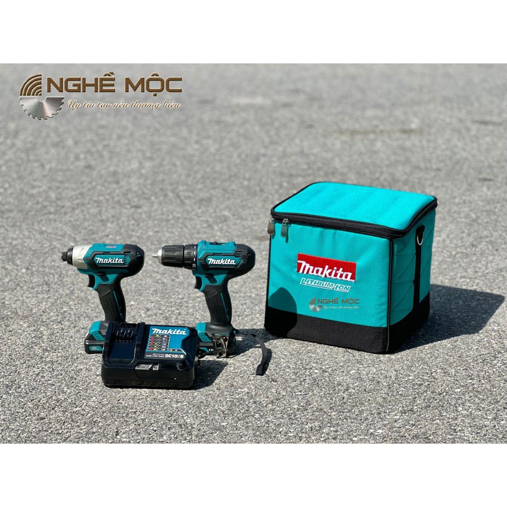 Bộ khoan và bắt vít 12v Makita CLX224S (TD110B+DF333D) | Shopee Việt Nam