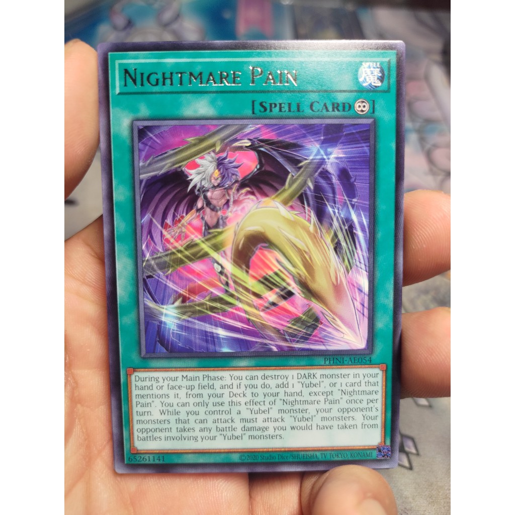 [KW2 Yugioh] [EN-AE] Thẻ bài PHNI-AE054 Nightmare Pain (R) | Shopee ...