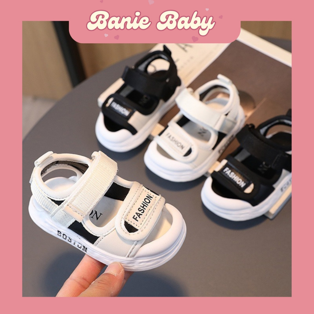 Dép sandal cao cấp Fashion Boston cho bé trai bé gái dép quai hậu đế ...