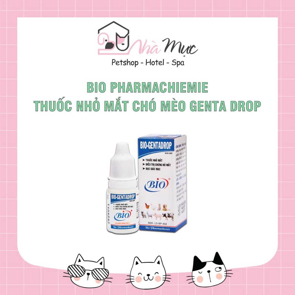 Dung Dịch Nhỏ Mắt Bio Genta Drop Chai 10ml | Shopee Việt Nam