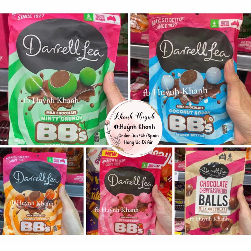 Socola Thanh & Balls Darrell Lea Chocolate của Úc 180g hàng Air ...
