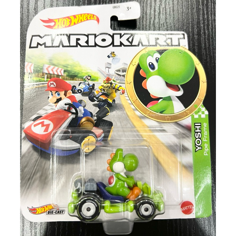 Xe mô hình Hotwheels MARIO KART - Yoshi - Pipe Frame | Shopee Việt Nam
