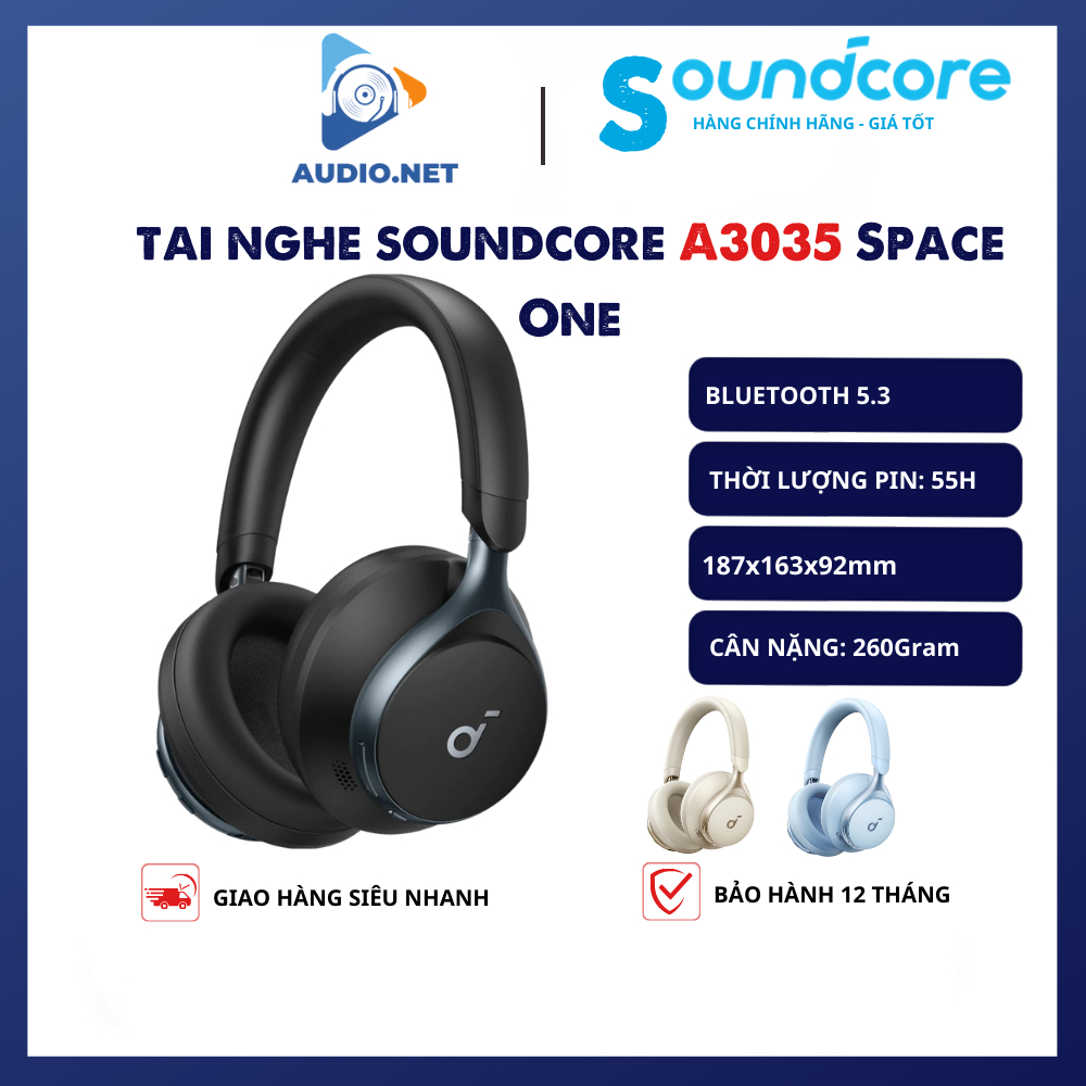 Tai Nghe Chụp tai Anker A3035 Soundcore Space One S1 Transport App - (Bảo Hành 12 tháng | Shopee ...
