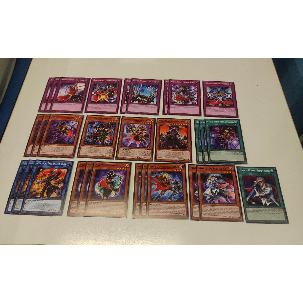 Bài Yu-gi-oh in theo set (103) - Musketeer | Shopee Việt Nam