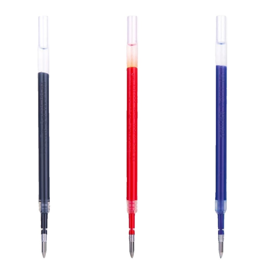 (DELI) Ruột Bút Gel ngòi bút DELI S206 ngòi 0.5mm Dùng Cho Bút Bi Bấm ...