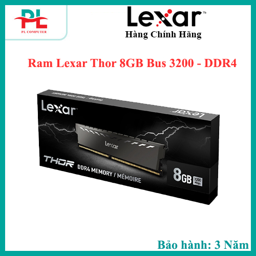 Ram Desktop Lexar Thor 8GB Bus 3200MHz DDR4 - Black - Hàng Chính Hãng - Bảo Hành 36 Tháng ...