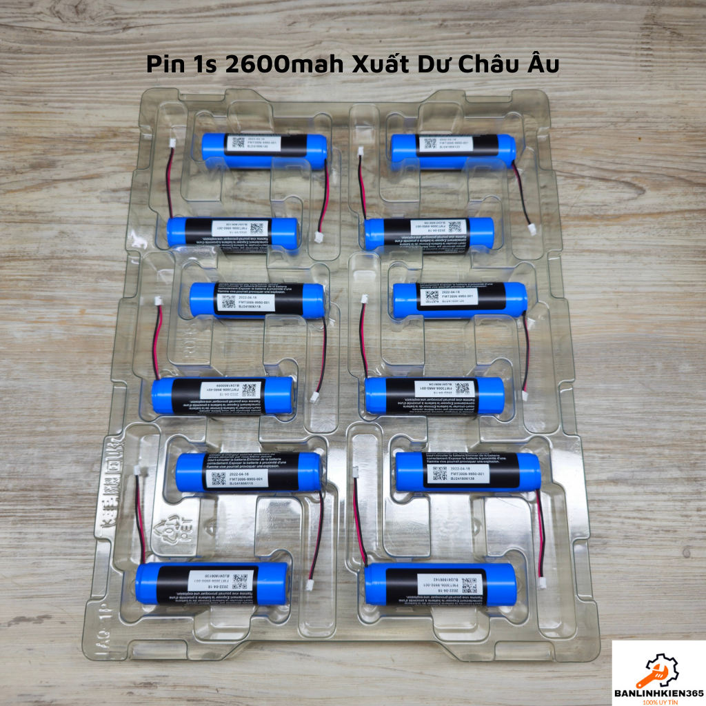 Pin 1s 2600mah Chất Lượng Cao Xuất Dư Châu Âu | Shopee Việt Nam