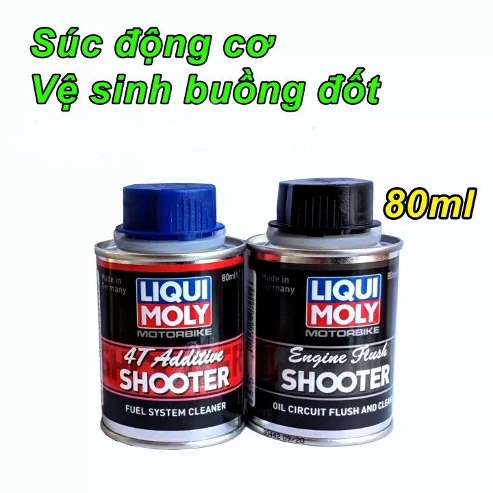 Combo Phụ Gia Carbon Cleaner Làm Sạch Buồng Đốt vệ sinh động cơ - Liqui ...