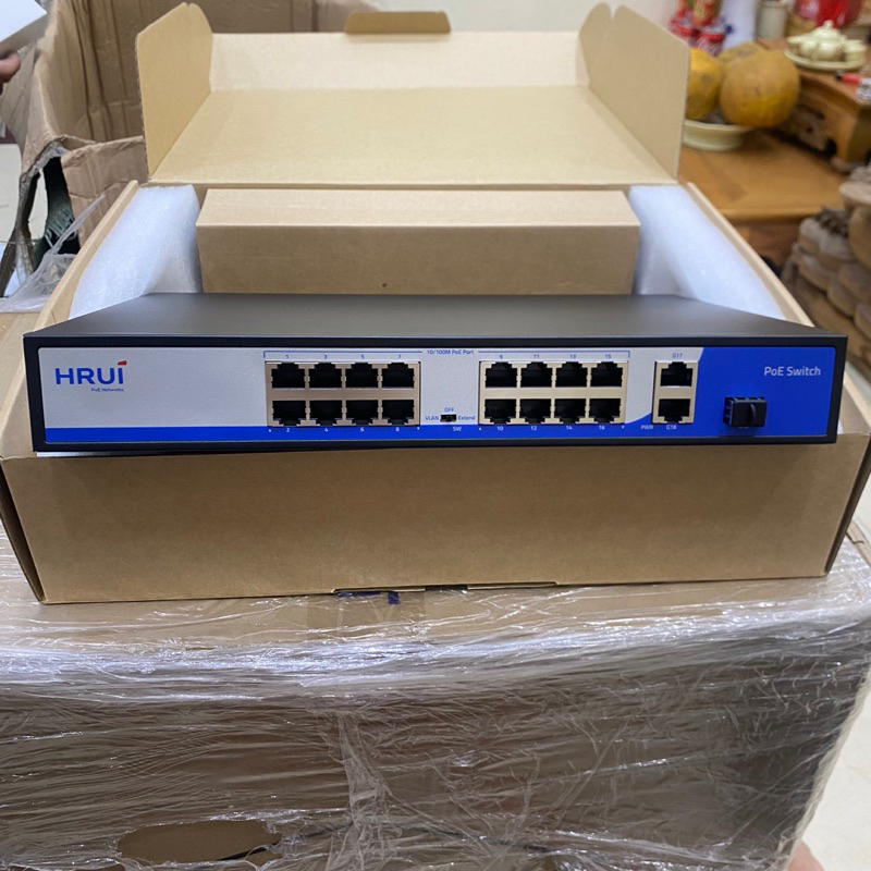 Switch POE HRUI 16 Port HR901-AF-1621GS-300 | Shopee Việt Nam