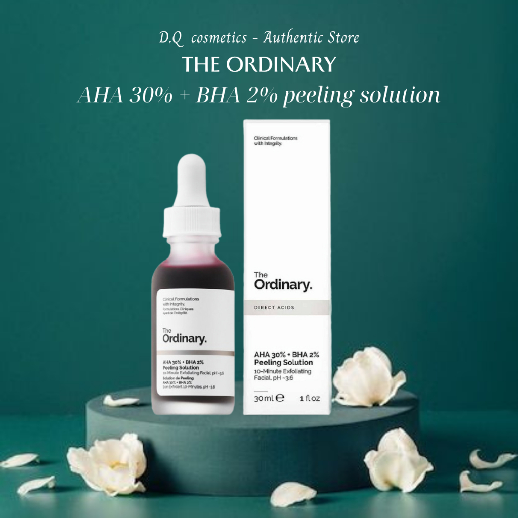 (Tặng 1 mask B5 Yuejin) Tinh Chất Peel da The Ordinary AHA 30%+BHA 2% ...