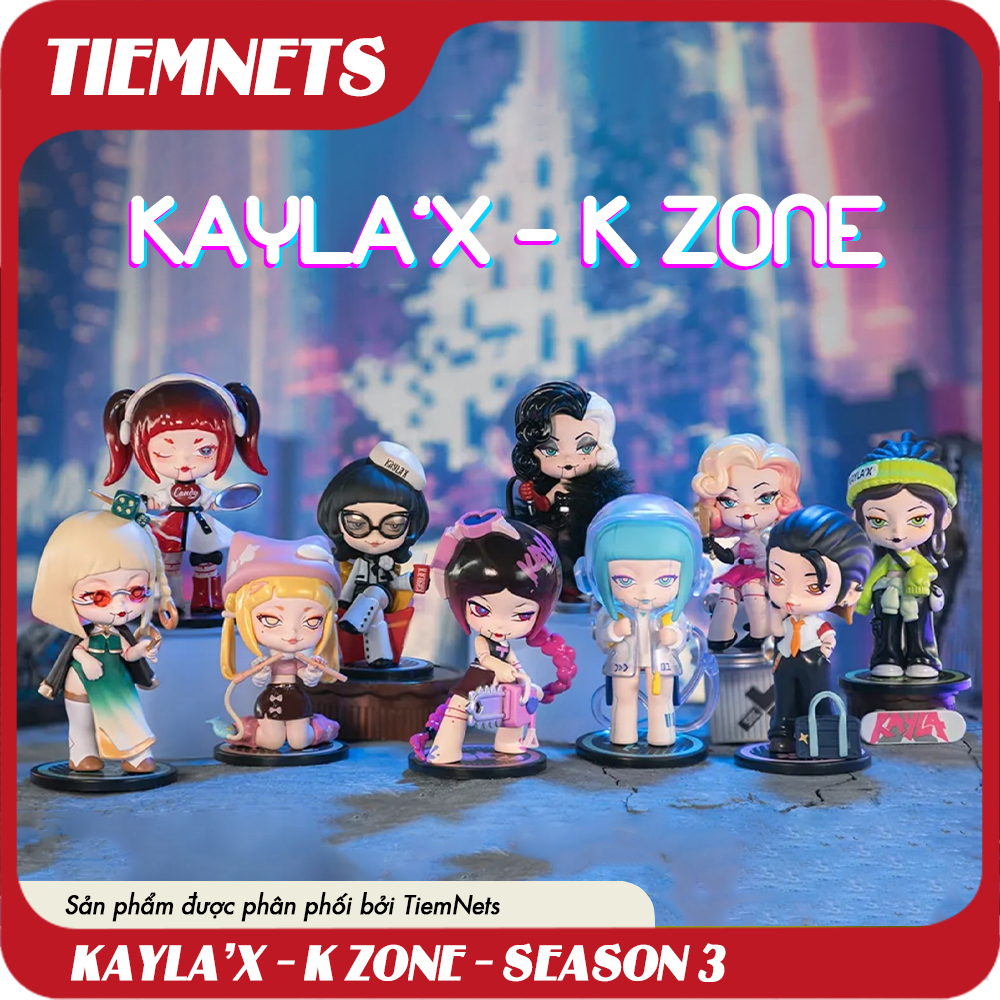 MÔ HÌNH BLIND BOX KAYLA'X K-ZONE - SEASON 3 | Shopee Việt Nam
