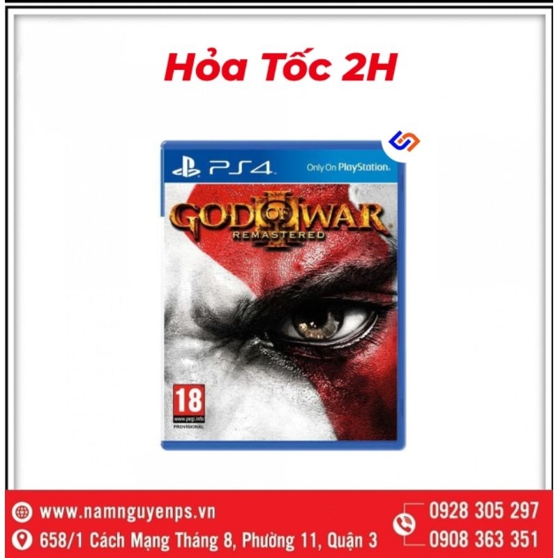 Đĩa Game PS4 | God Of War Remastered GOW3 | Shopee Việt Nam