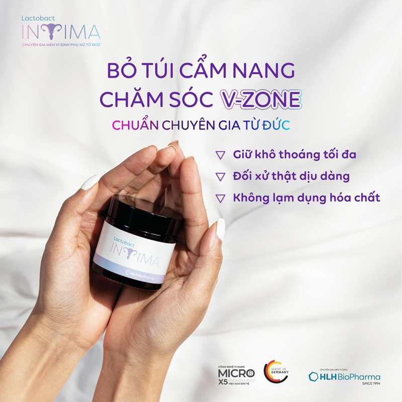 Viên Uống Men Vi Sinh Phụ Nữ Lactobact Intima Giúp Cân Bằng Hệ Vi Sinh ...
