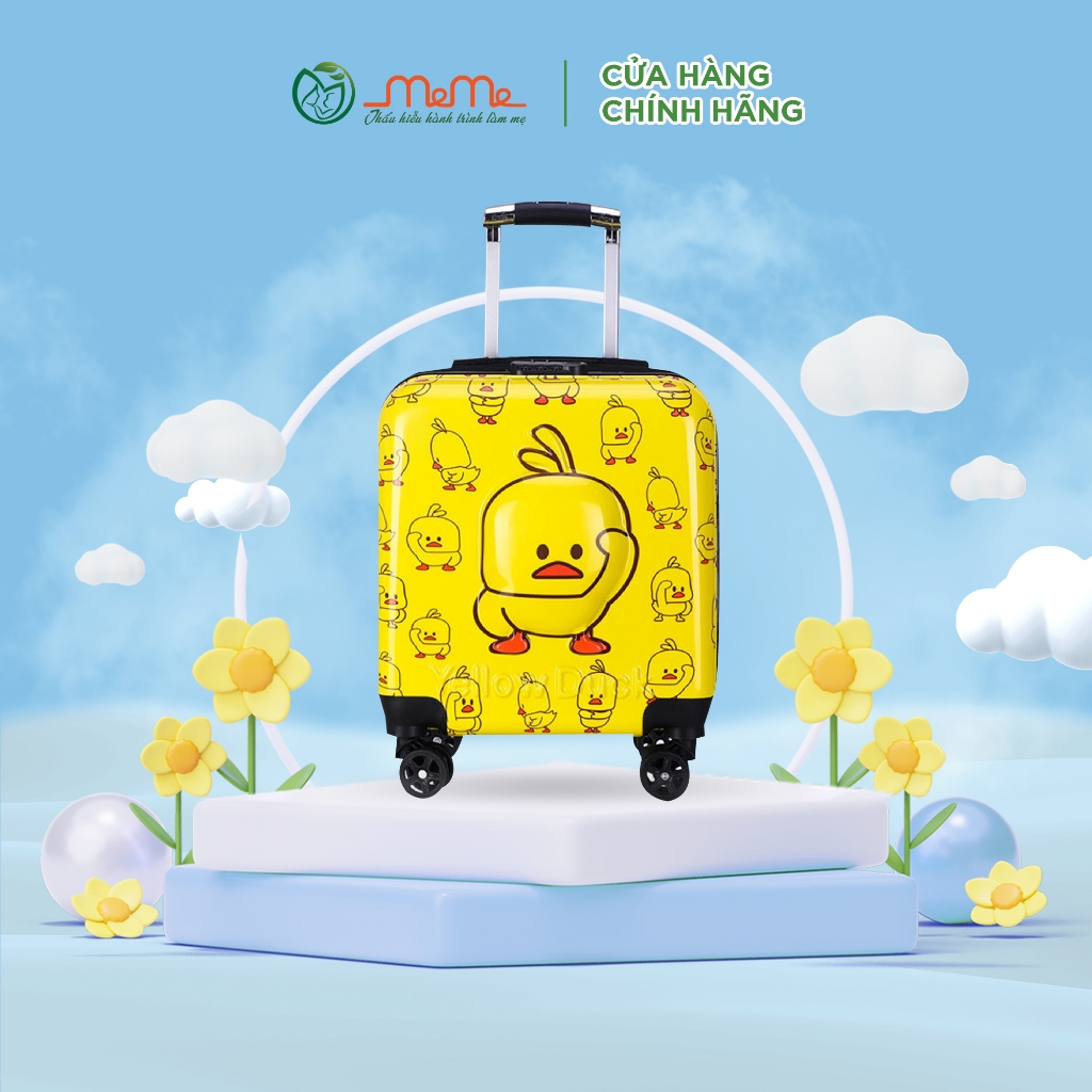 Vali kéo du lịch hình vuông, đa dạng mẫu cute dành cho trẻ em | Shopee ...