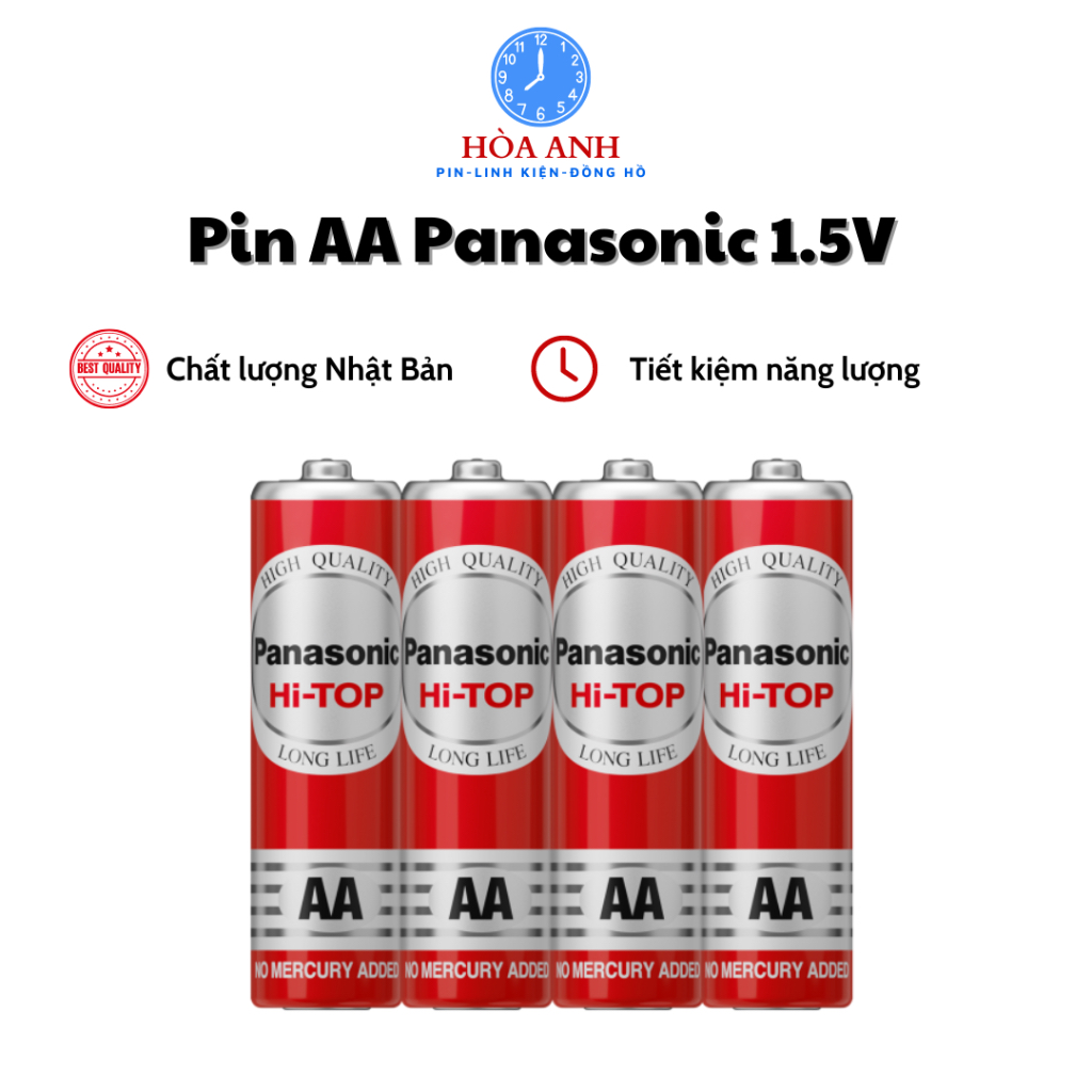 Pin AA PANASONIC 1.5V Chính Hãng Dùng Để Thay Các Thiết Bị ( 1 hộp 60 ...