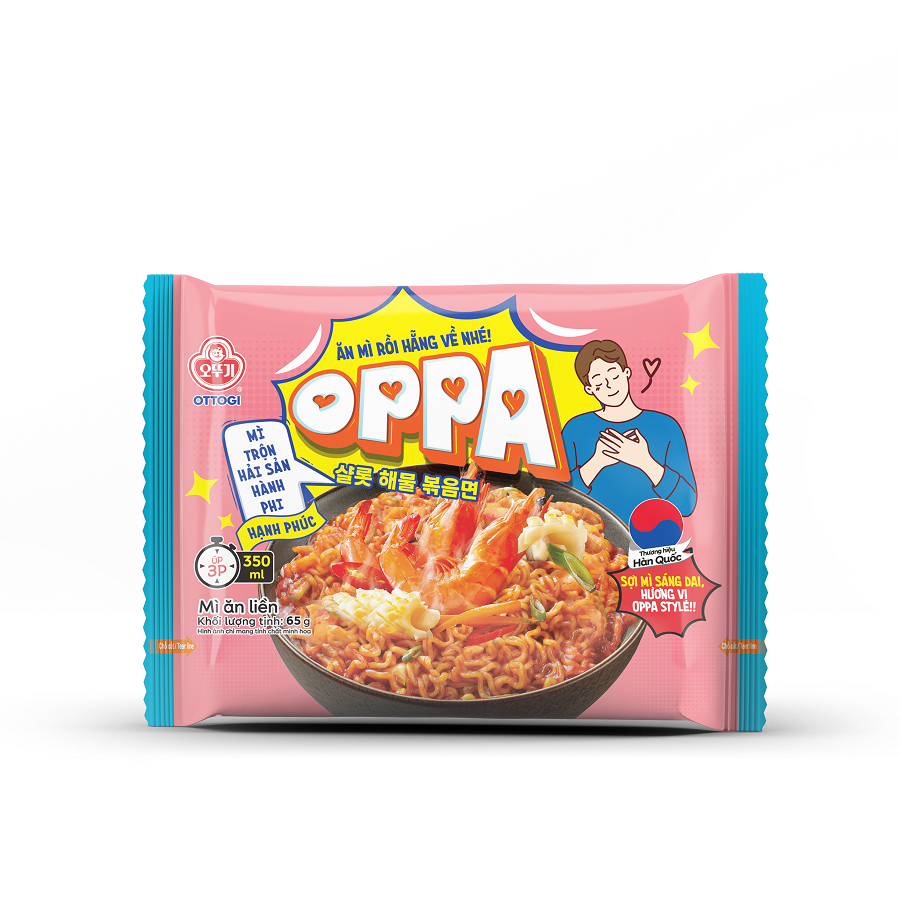 Thùng 30 gói mì Oppa ăn liền Ottogi 65g | Shopee Việt Nam